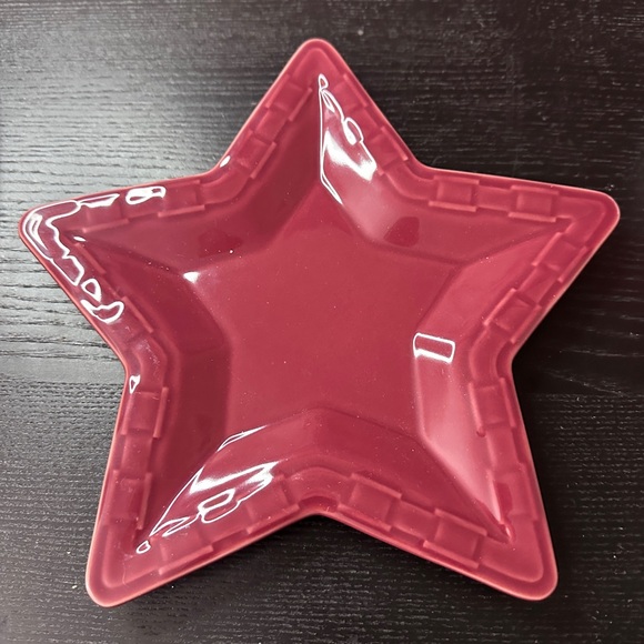 Longaberger | Accents | Longaberger Pottery Woven Tradition Paprika Red ...